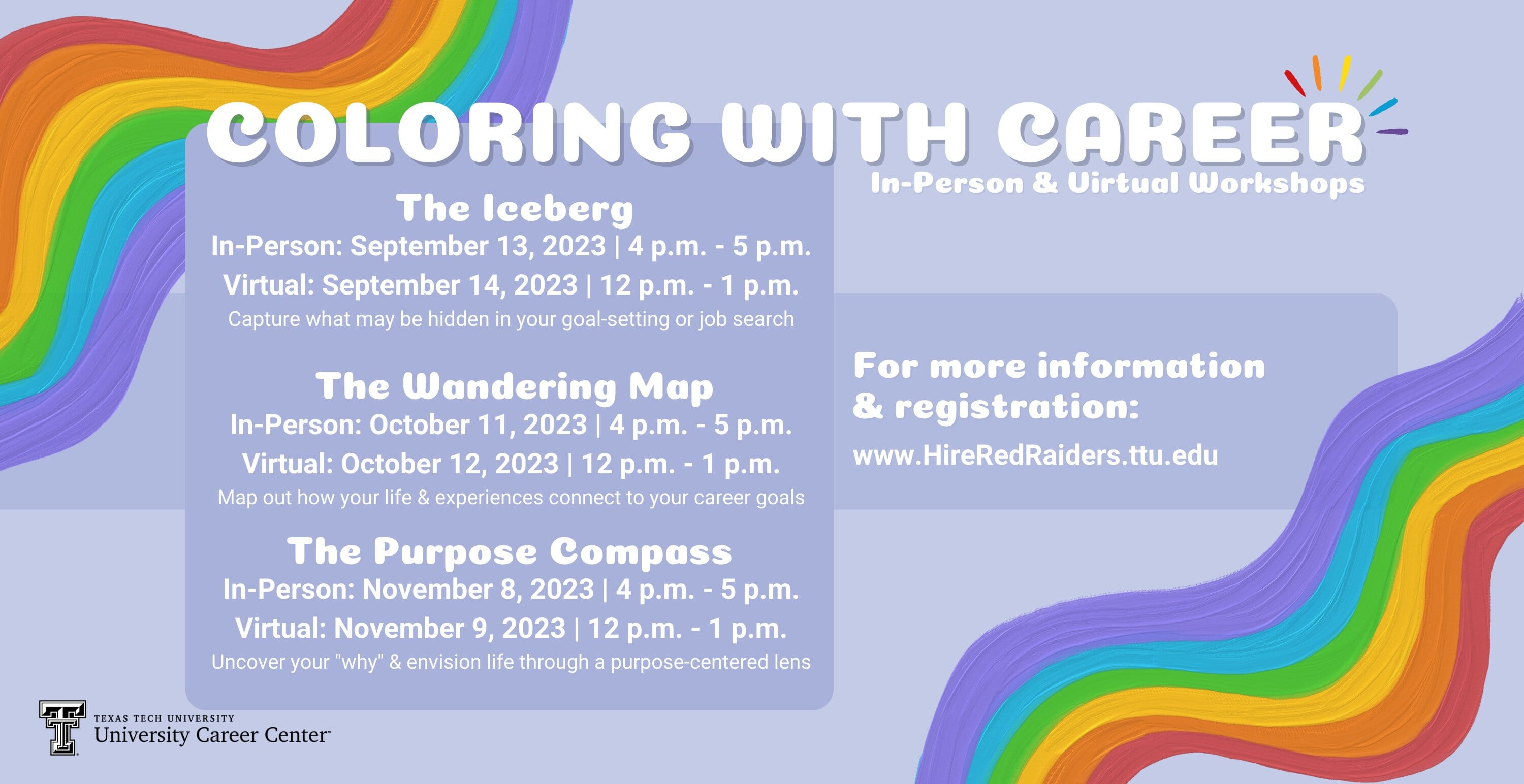 Coloring With Career Workshop Series | Events | University Career ...