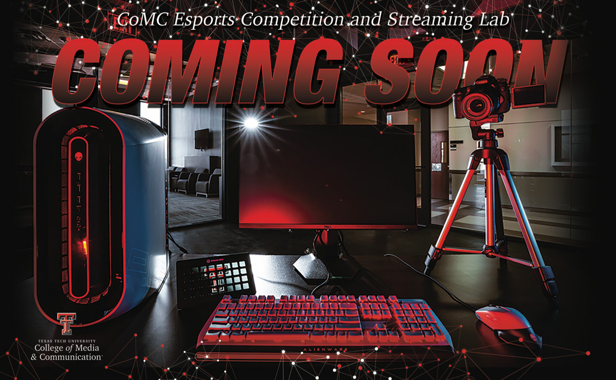 CoMC Esports Competition and Streaming Lab | CoMC | TTU