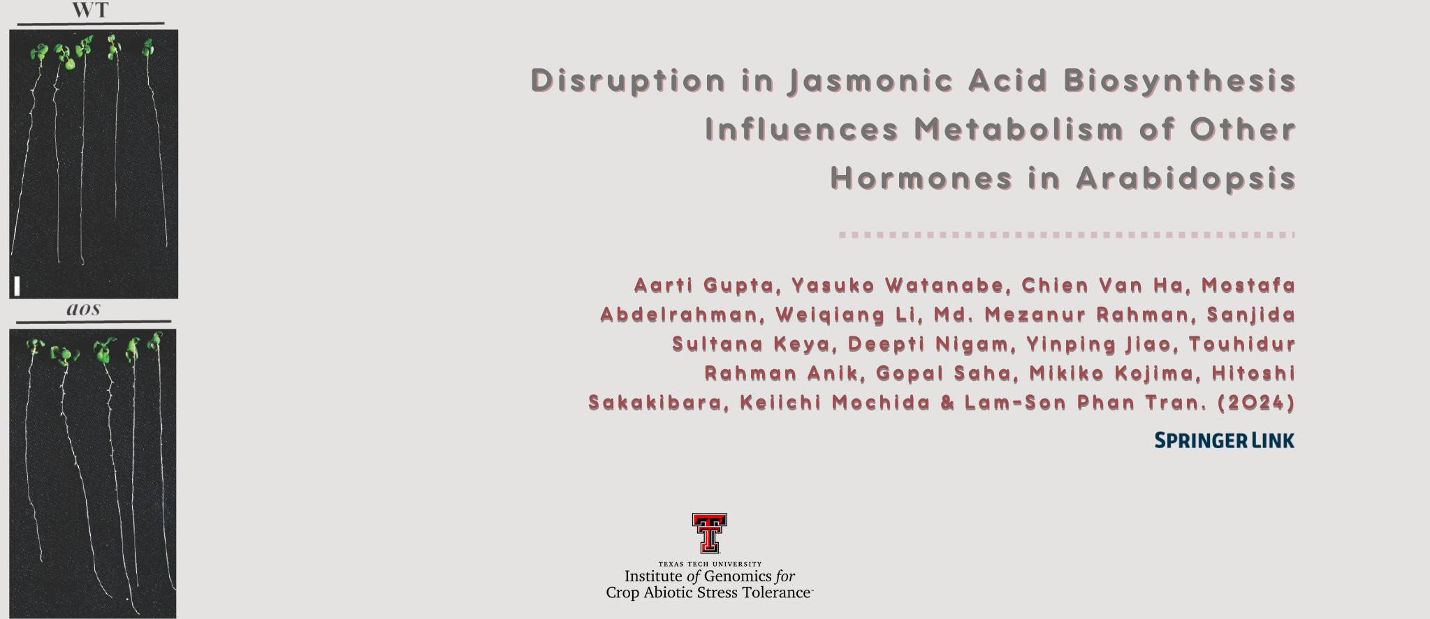 Institute of Genomics for Crop Abiotic Stress Tolerance | IGCAST | TTU