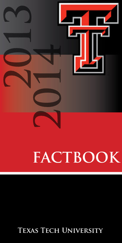 Student Profile - Quick Fact Sheets | Institutional Research | TTU