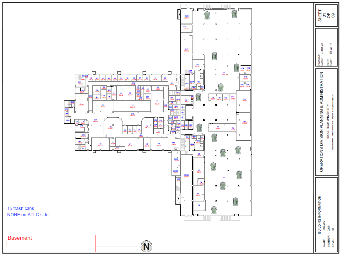Maps & Floor Plans | Building Maintenance | Building Services ...