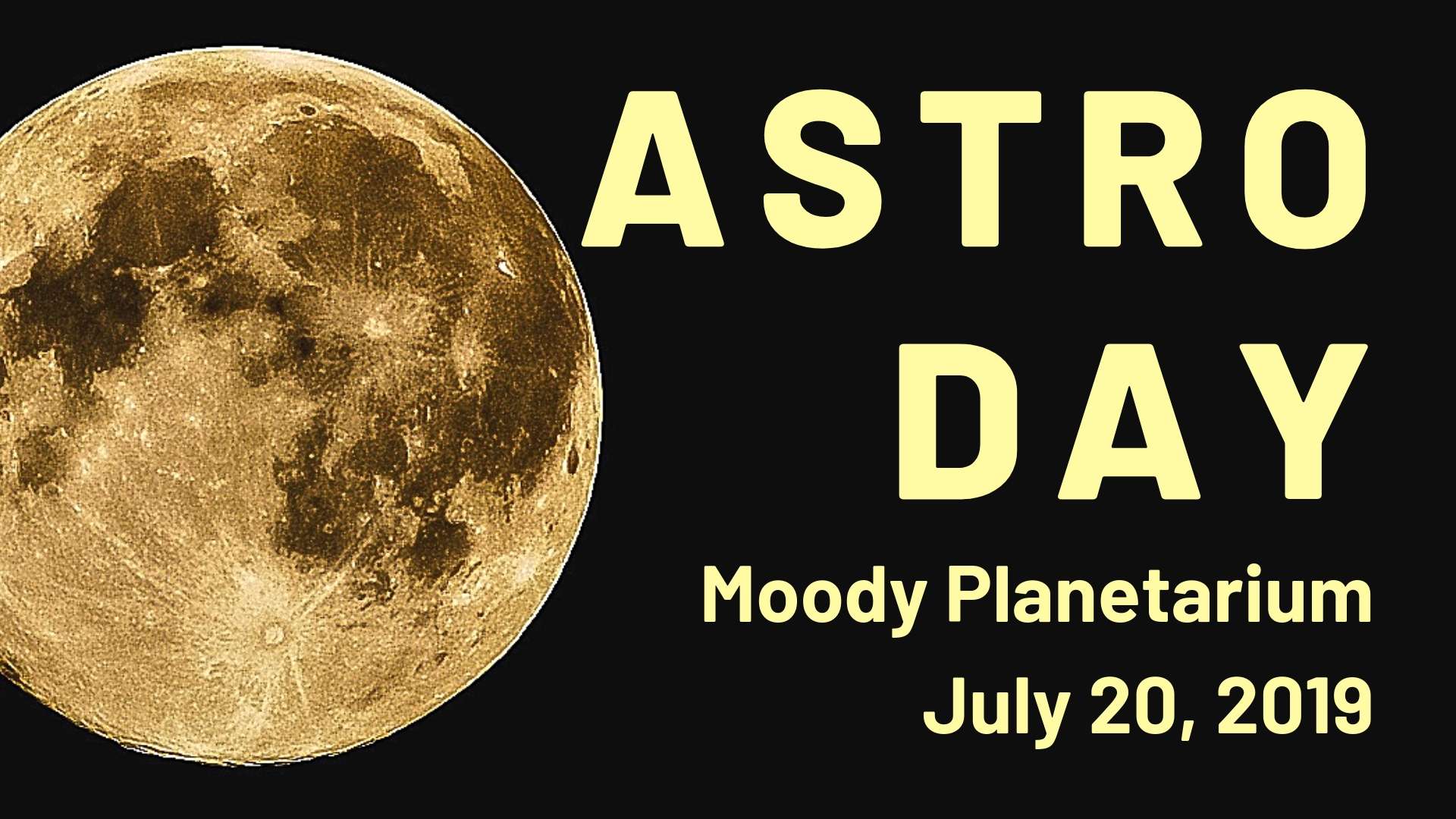 Astro Day 2019 | Hours & Location | Museum | TTU