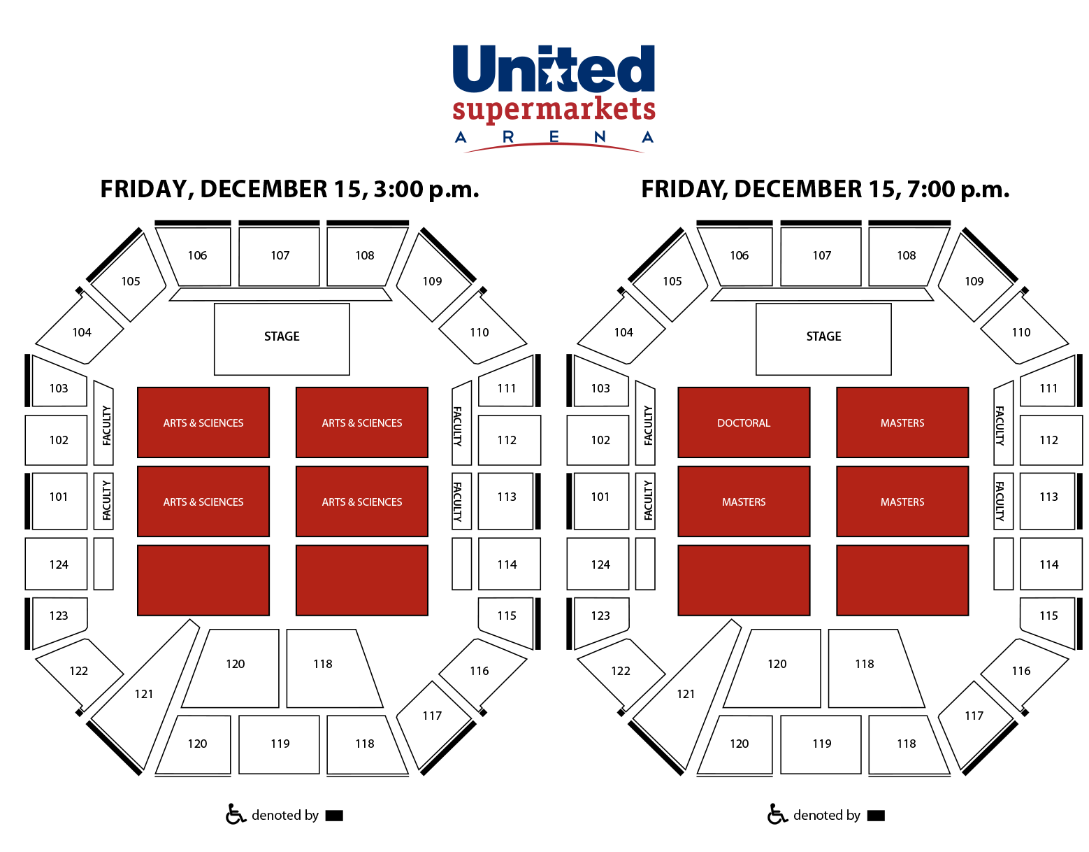 Commencement Maps | Commencement | Office of the Provost | TTU