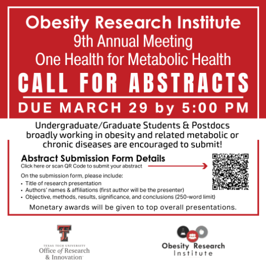 Obesity Research Institute | Research Home | TTU