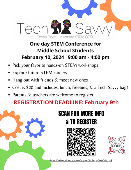 Tech Savvy | STEM CORE | TTU